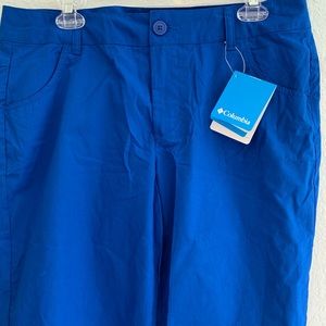 Columbia | Pants & Jumpsuits | Columbia Royal Blue Capris Size 2 | Poshmark
